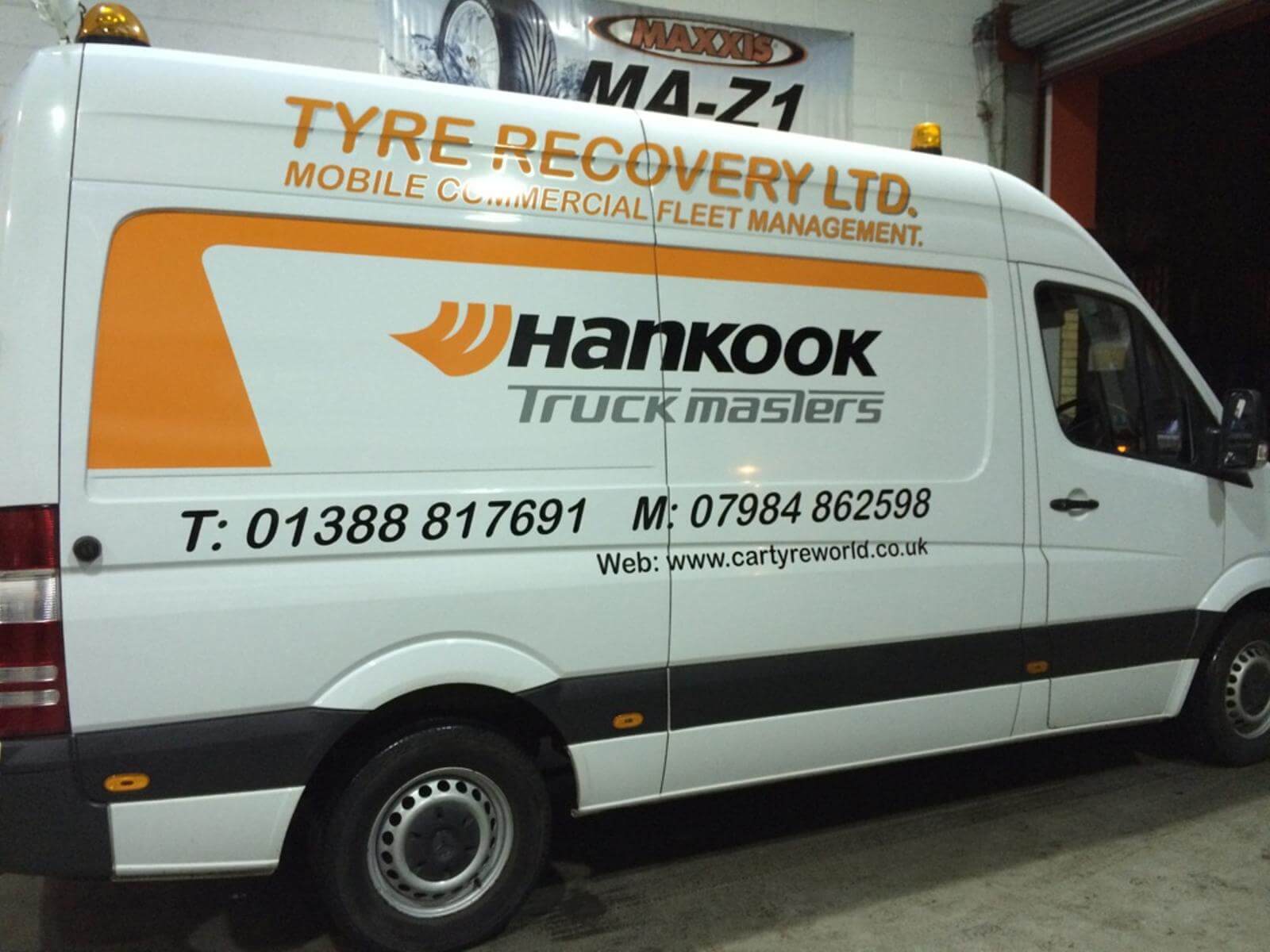 Mobile Tyre Fitting North East - Tyre Breakdown - Fleets - tyre Video